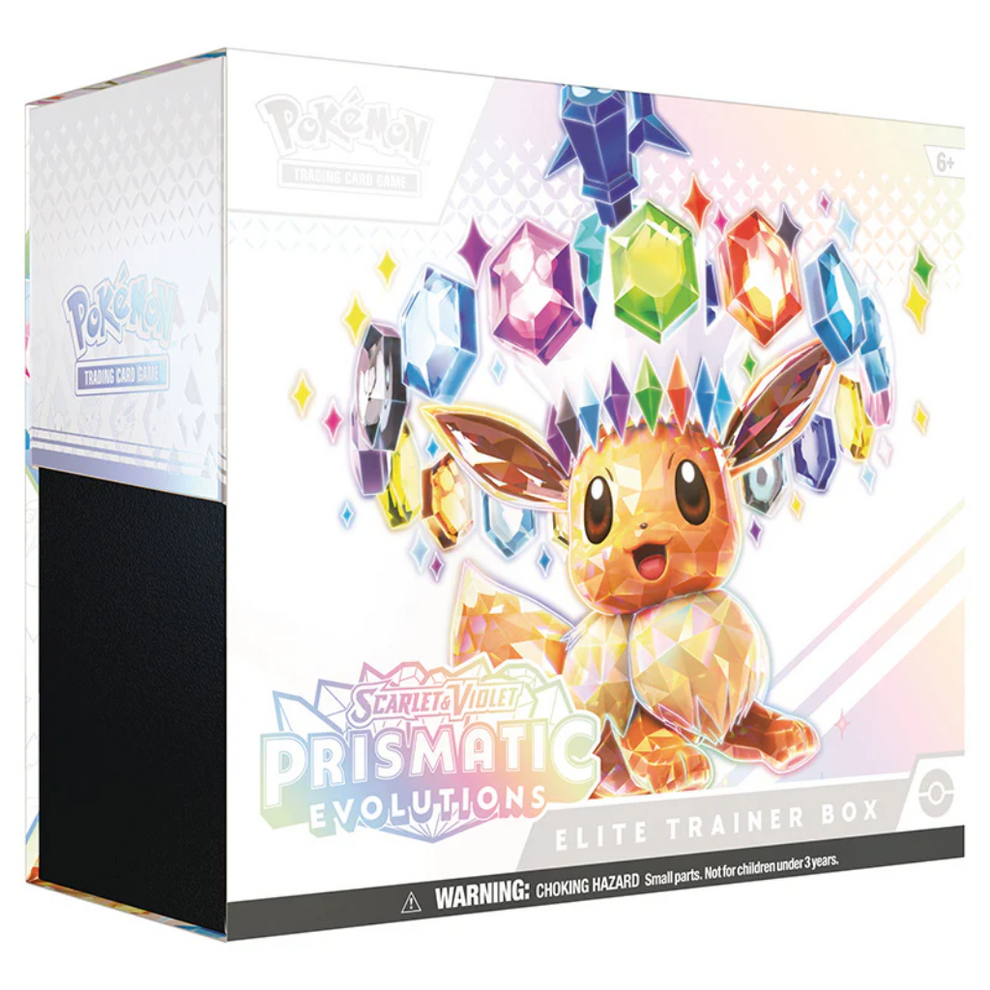 Pokemon - Scarlet & Violet - Prismatic Evolutions - Elite Trainer Box ...