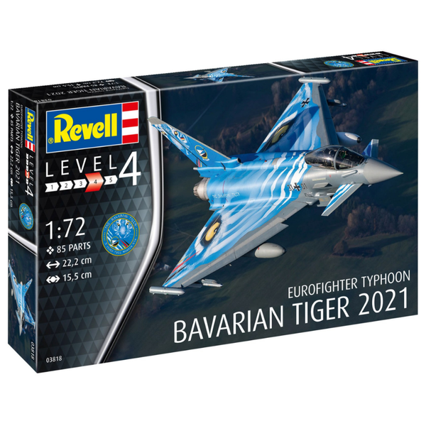 1/72 Eurofighter Typhoon The Bavarian Tiger '21 – Wagon-Wheel Collectables