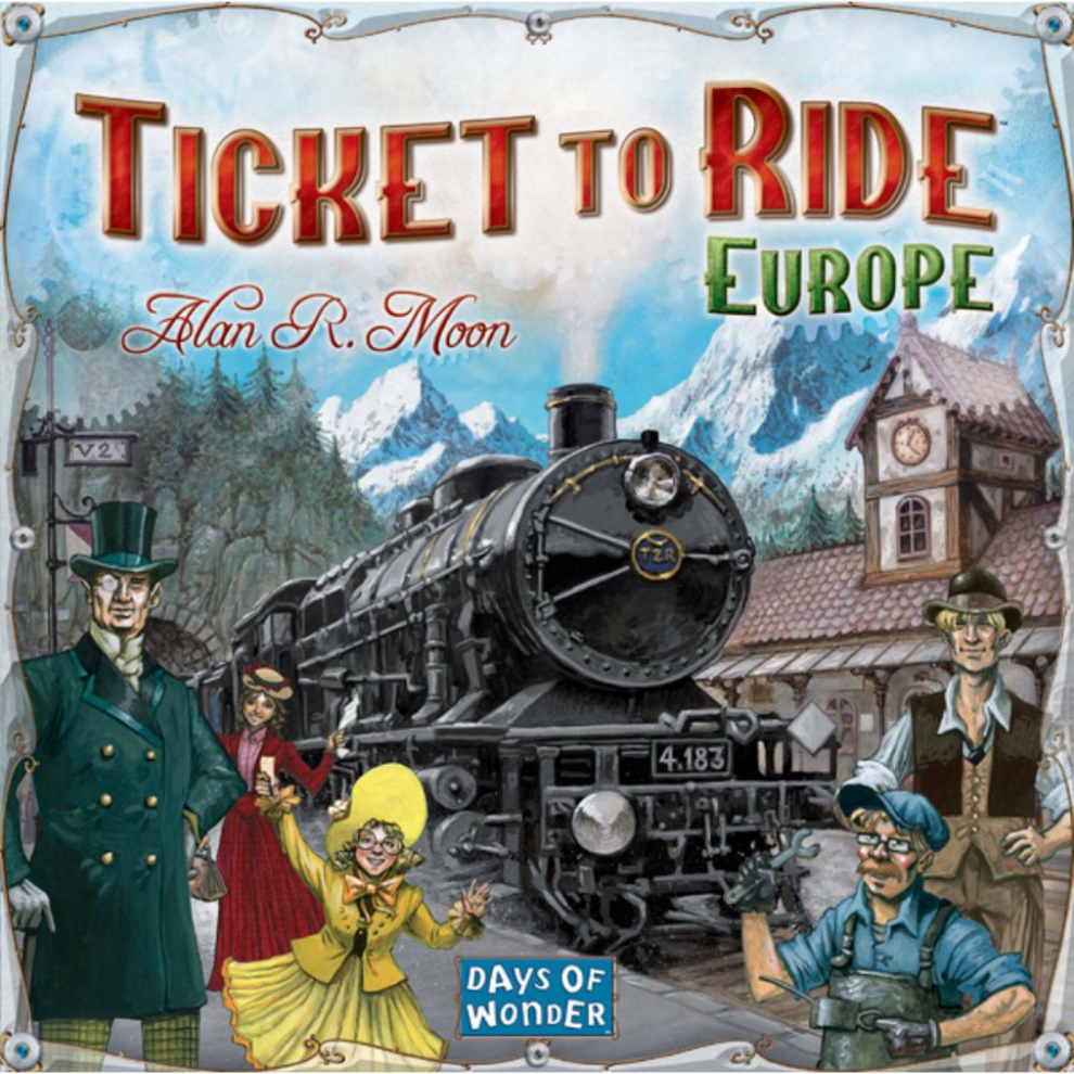 Ticket to Ride Europe – Wagon-Wheel Collectables